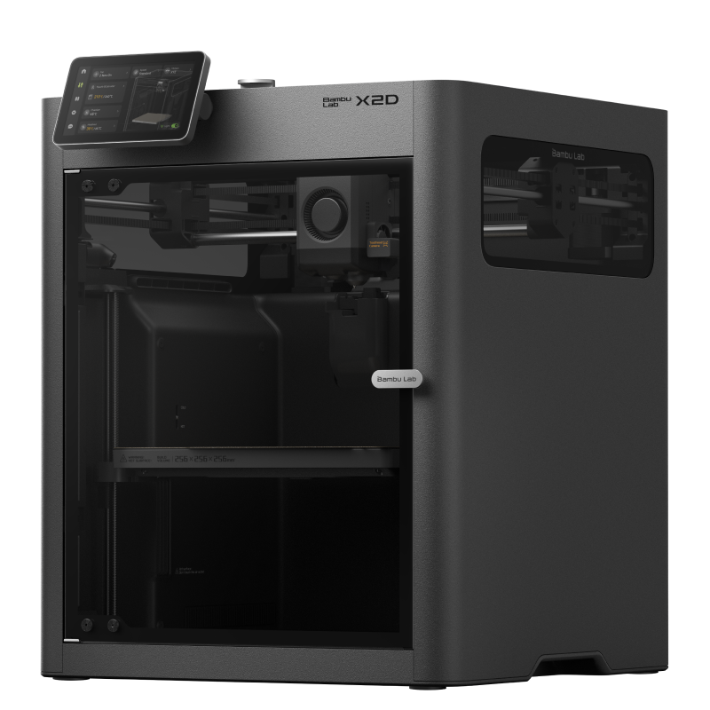 Bambu Lab X2D vs H2D：雙噴頭系統深度比較分析 達億3D列印 Mastech 3D Printer